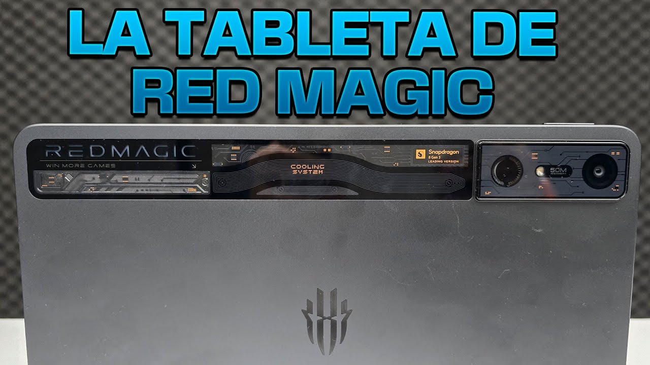 LA NUEVA TABLET DE RED MAGIC - YouTube