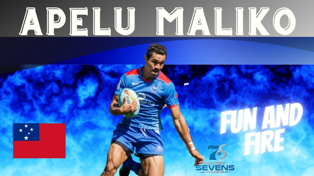 APELU MALIKO was having fun today for SAMOA 7s | OLYMPICS in sight ...