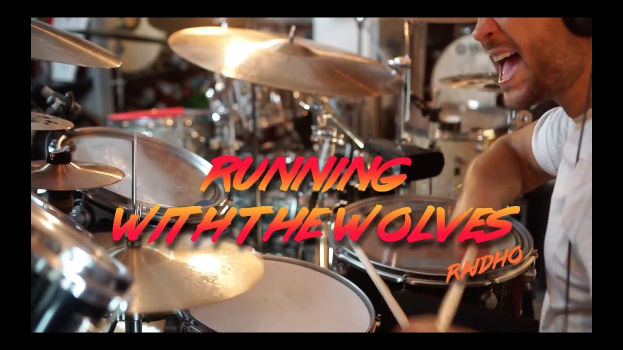 Running with the wolves - Raidho - Drum play through - YouTube