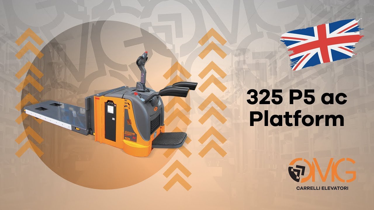 325 P5 ac, the OMG's electronic truck with lifting platform - YouTube