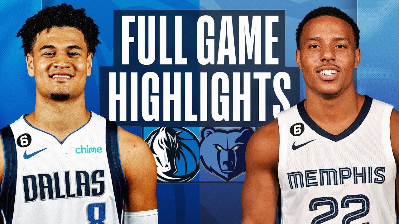 Memphis Grizzlies vs. Dallas Mavericks Full Game Highlights |Mar 11 ...