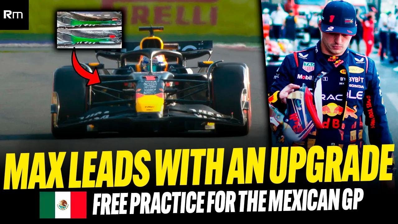 Max Verstappen Leads Friday Practice with Upgrades for Mexican GP ...