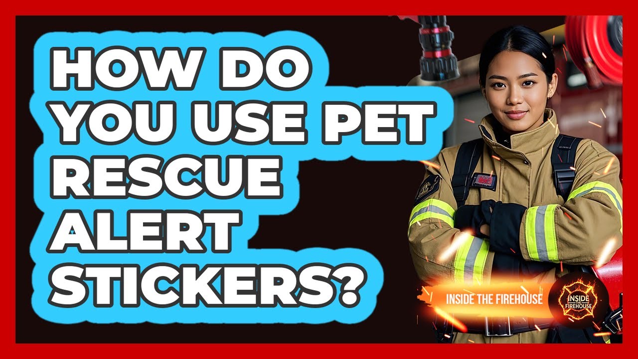 How Do You Use Pet Rescue Alert Stickers? - YouTube