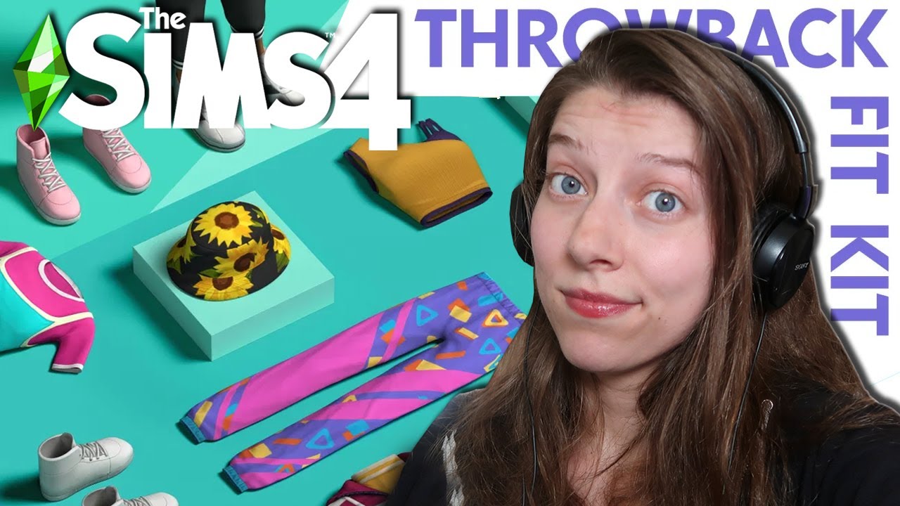 The Sims 4 Throwback Fit Kit Review | OhcluckGames - YouTube