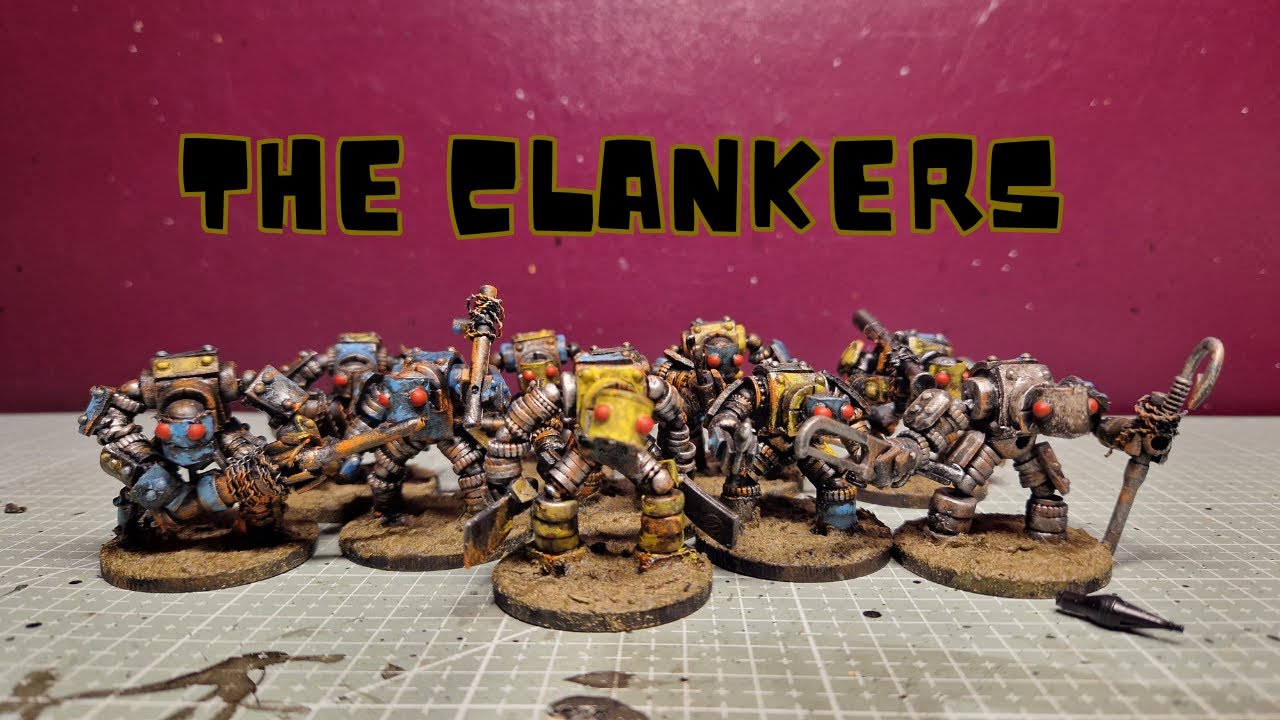 THE MARCH OF THE CLANKERS how to make you own miniature robot army ...