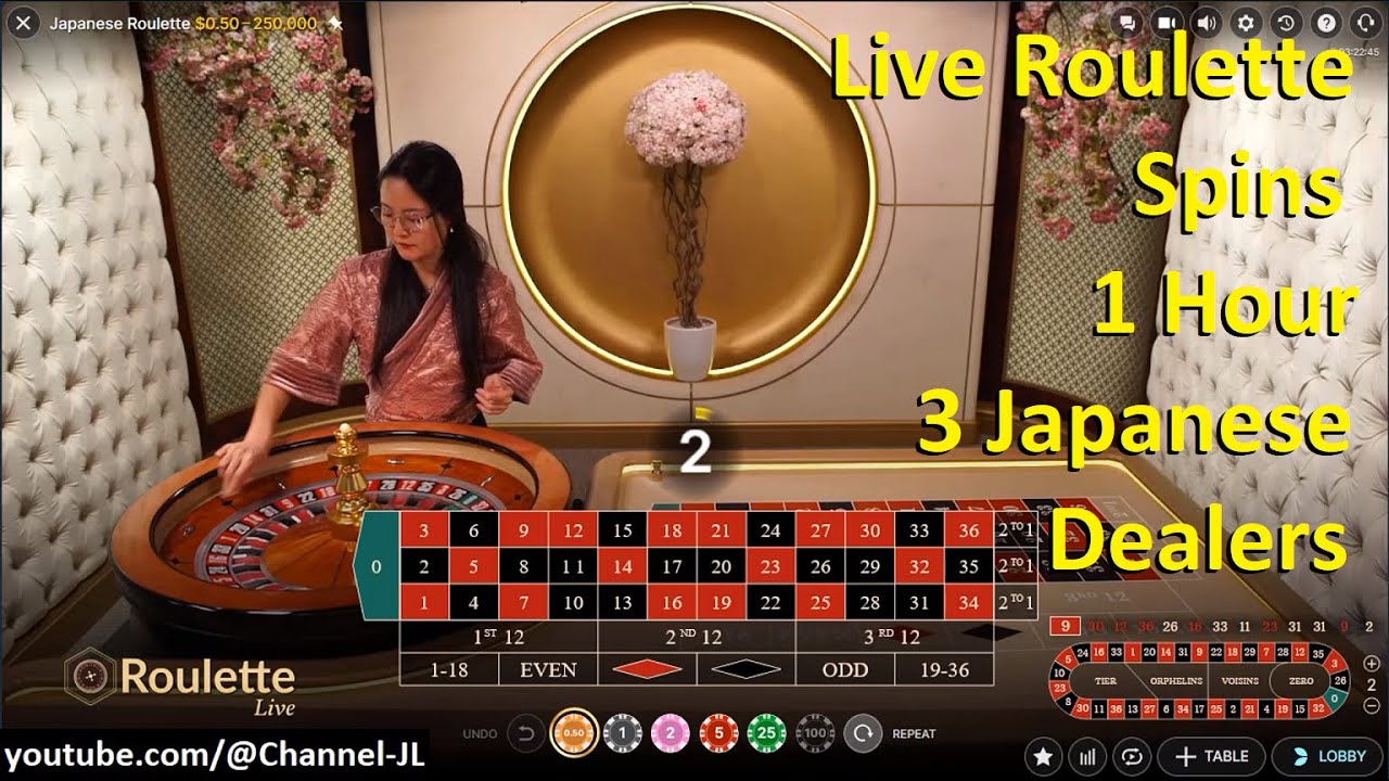 Live Roulette Spins 1 Hour 3 Japanese Dealers ルーレット日本ディーラー 2025-11-03 ...