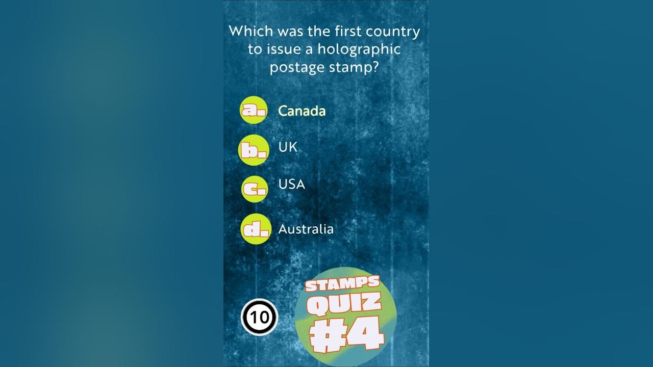 Stamps Quiz #4 - Lets Test Your Knowledge. - YouTube
