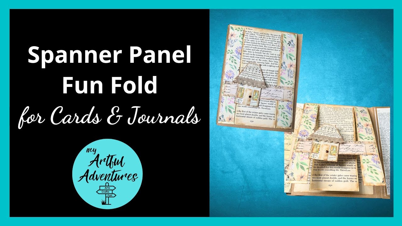 Spanner Panel Fun Fold | Cards | Journals - YouTube