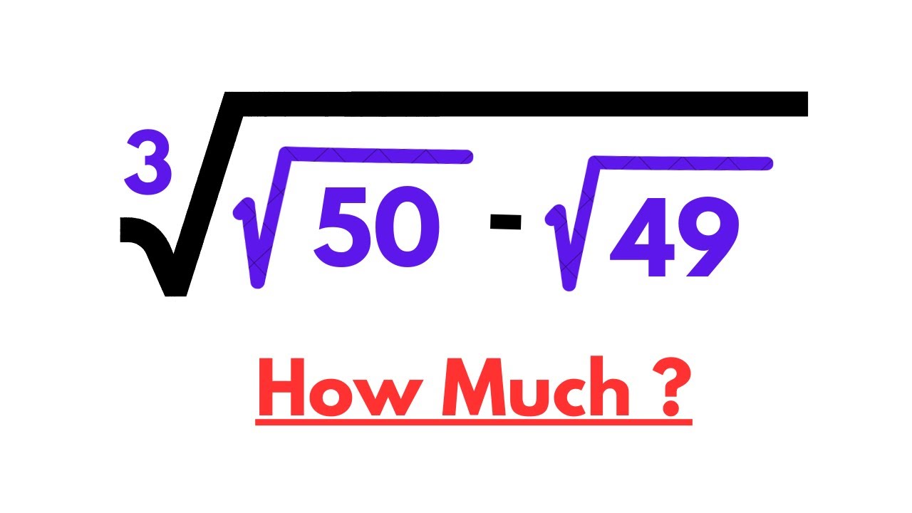 Find Correct CUBE ROOT Value Solve Math Olympiad Question YouTube