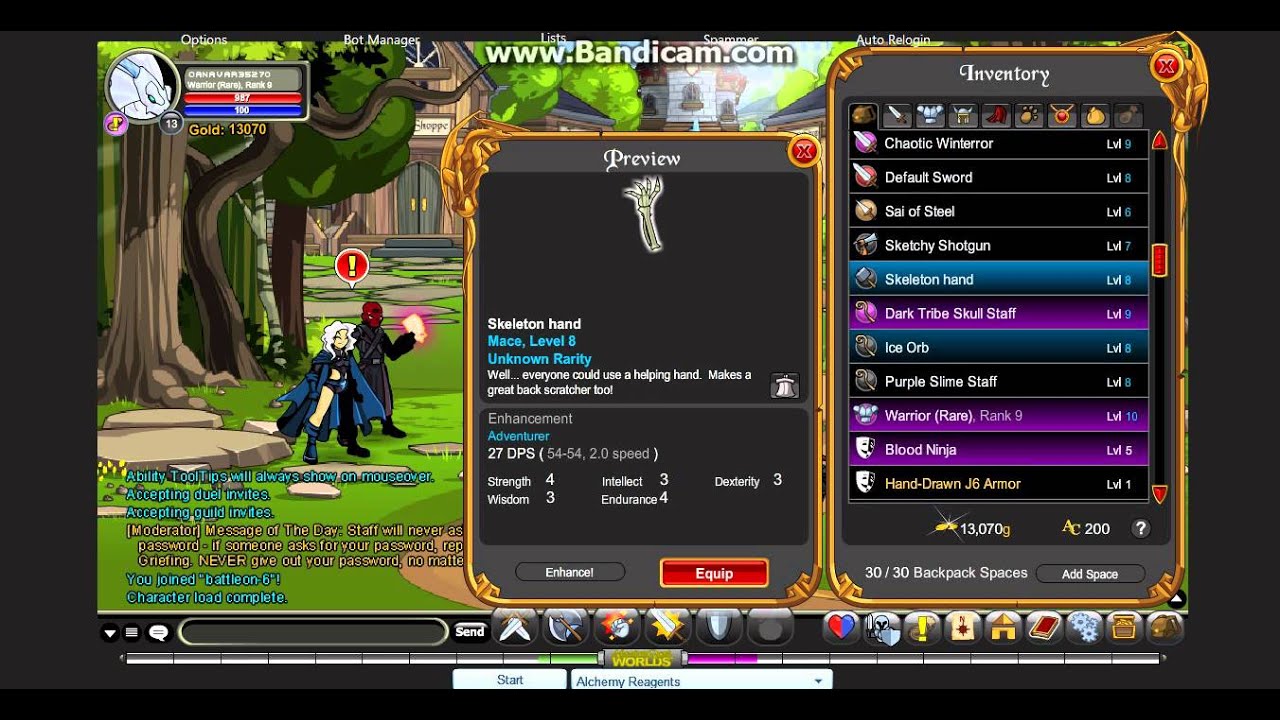 Adventure Quest World Le Bot 8.2 - YouTube