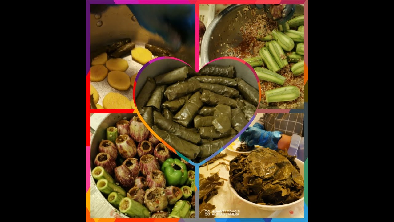 Making Mahashi and warak arab - YouTube