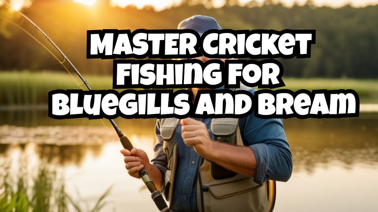 Catch MORE Crickets with Pro Fishing Tips! - YouTube