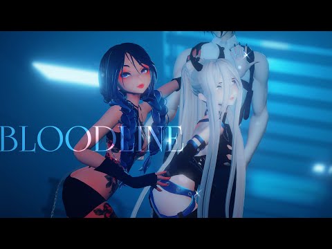 『 MMD 』Ariana Grande - Bloodline | Happy Birthday Crows!!