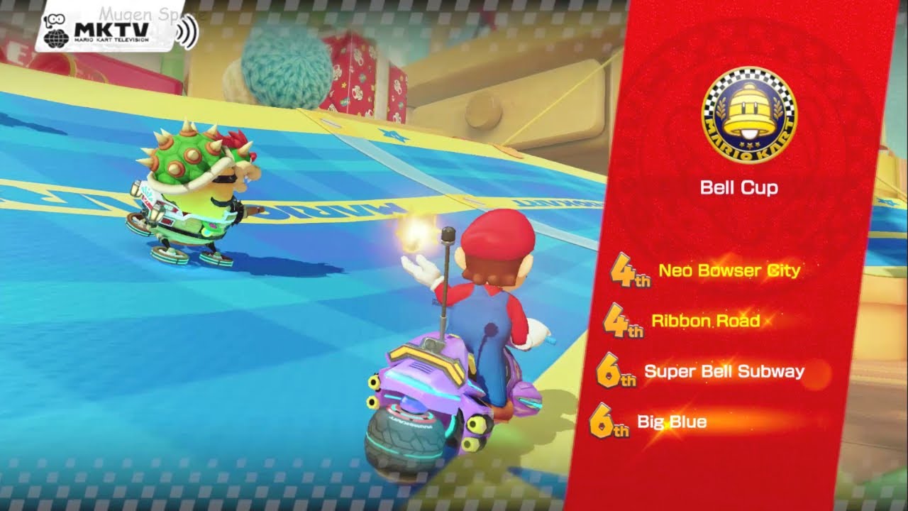 Mario Bell Cup 150cc I Race Highlights I Mario Kart 8 Deluxe - YouTube