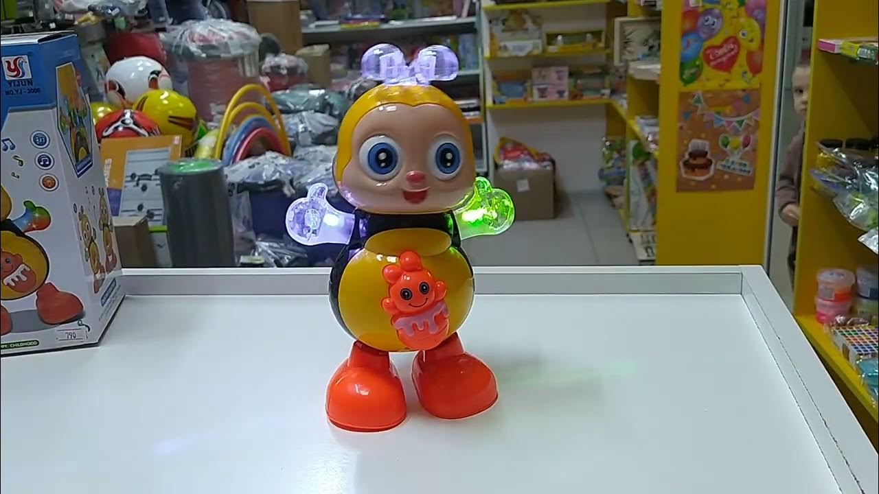 Музыкальная игрушка Танцующая пчелка - YouTube