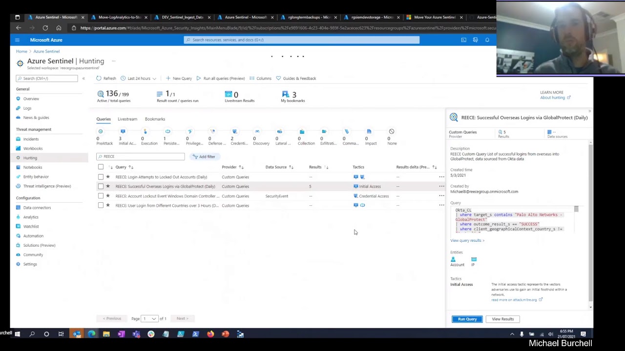 Azure Sentinel Data Retention - How to manage your long term logs with ...