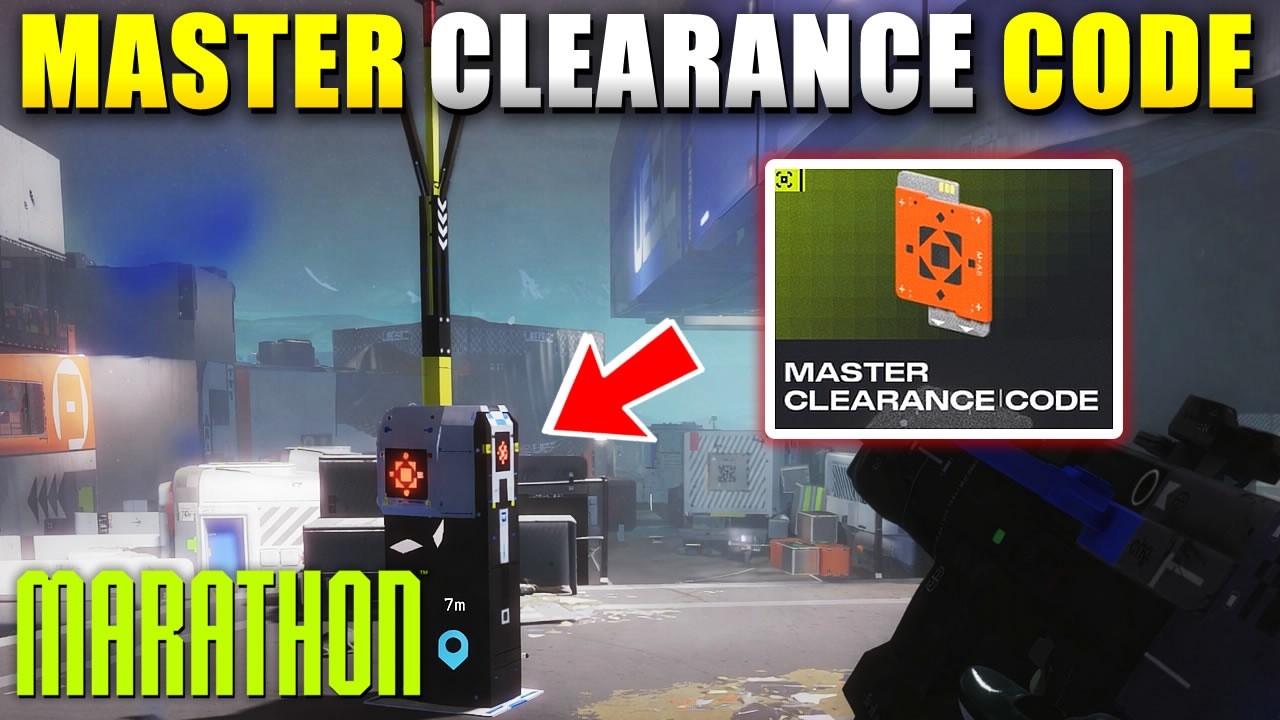 Marathon Where / How to Get Master Clearance Code - YouTube