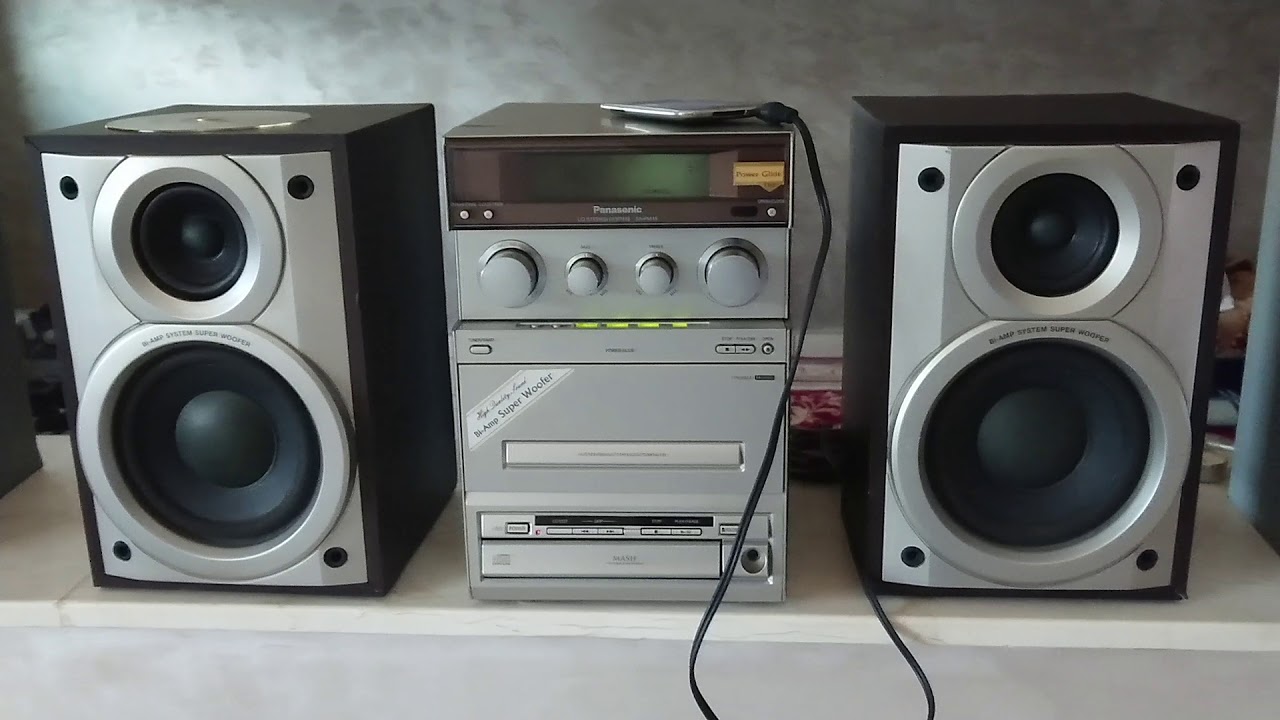 Test Panasonic SA-PM15 حلقة تجريبة الراديو المنزلي - YouTube