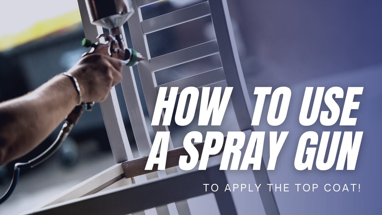 How to Spray on a Top Coat in Furniture: The easiest way to protect ...