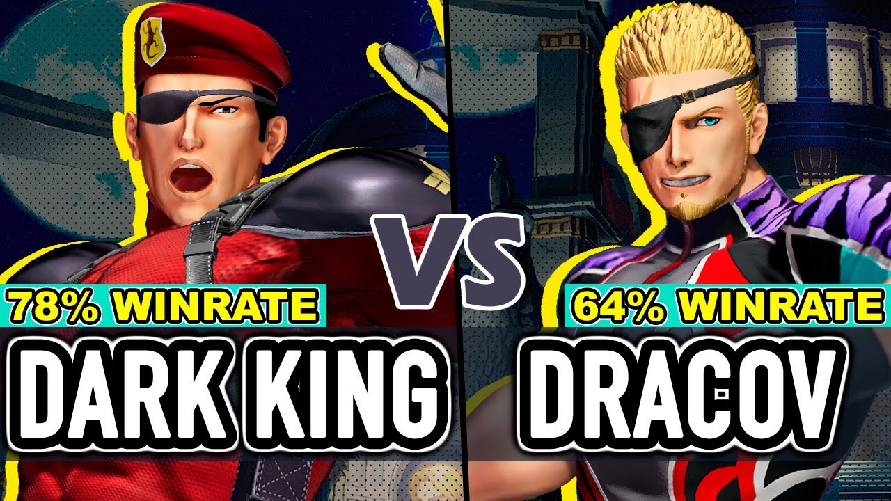 KOF XV DARK KING (Heidern/Duo Lon/Clark) vs DRACOV (Meitenkun/Ramón ...