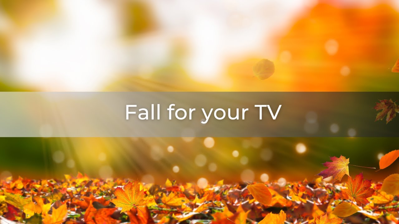 Fall Scenes - Loop of Fall Scene's for your TV - YouTube