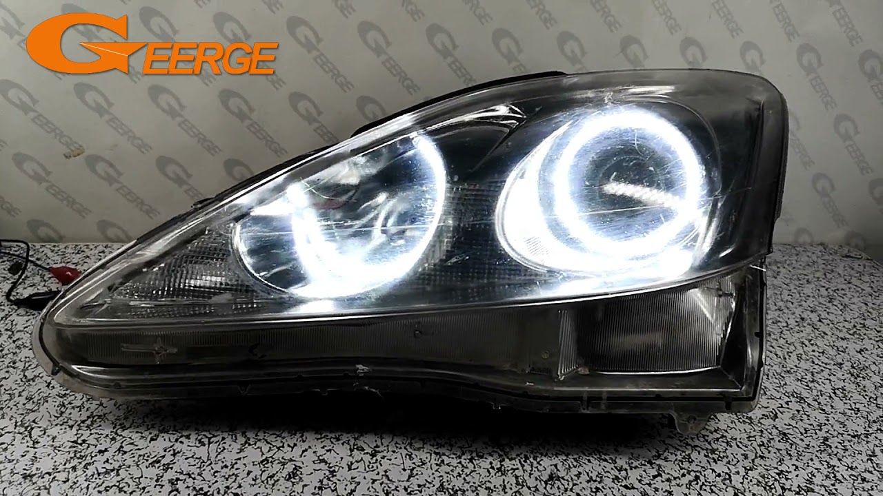 For Lexus IS II IS220 IS250 IS300 IS350 Ultra bright SMD LED Angel Eyes ...