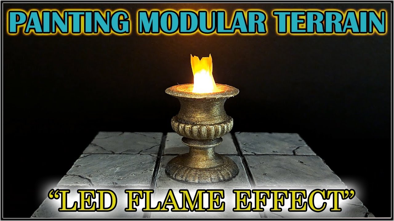 How to make Flame Effect using LEDs in your Terrain! 🔥🔥🔥 - YouTube