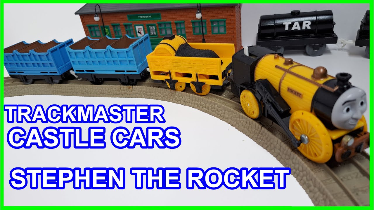 Trackmaster Stephen's castle cars Thomas and Friends - YouTube