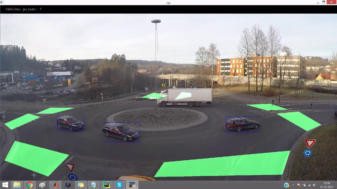 ROI marking and vehicle Tracking - YouTube