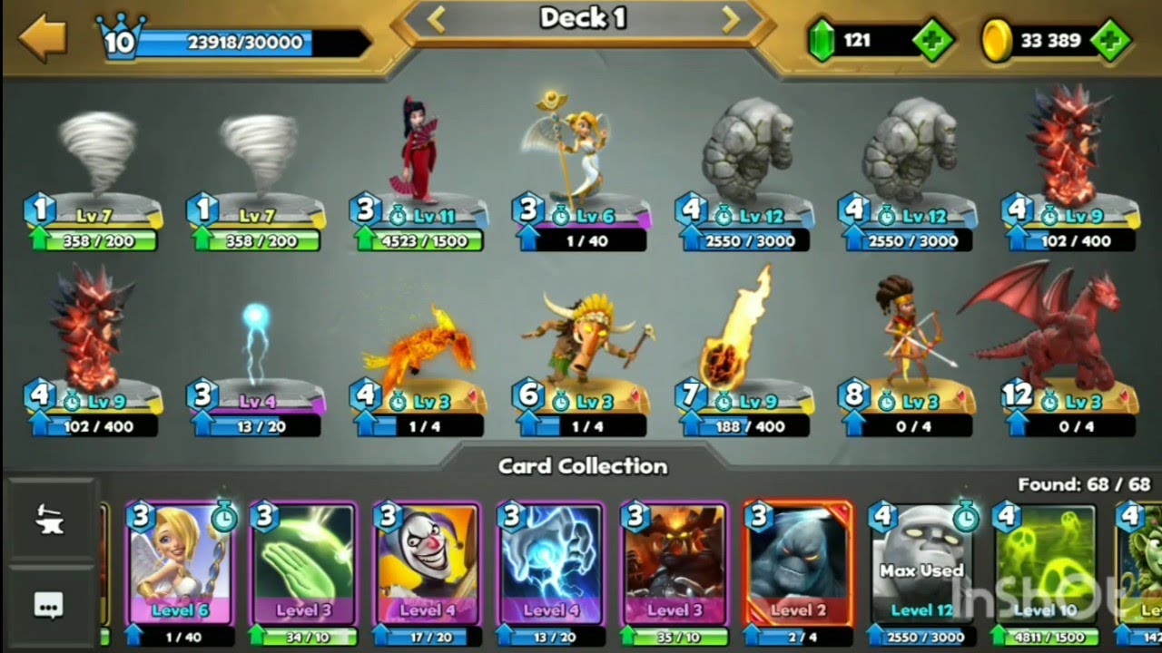 archer queen deck🔥 best gameplay Castle crush | Catle crush gameplay ...