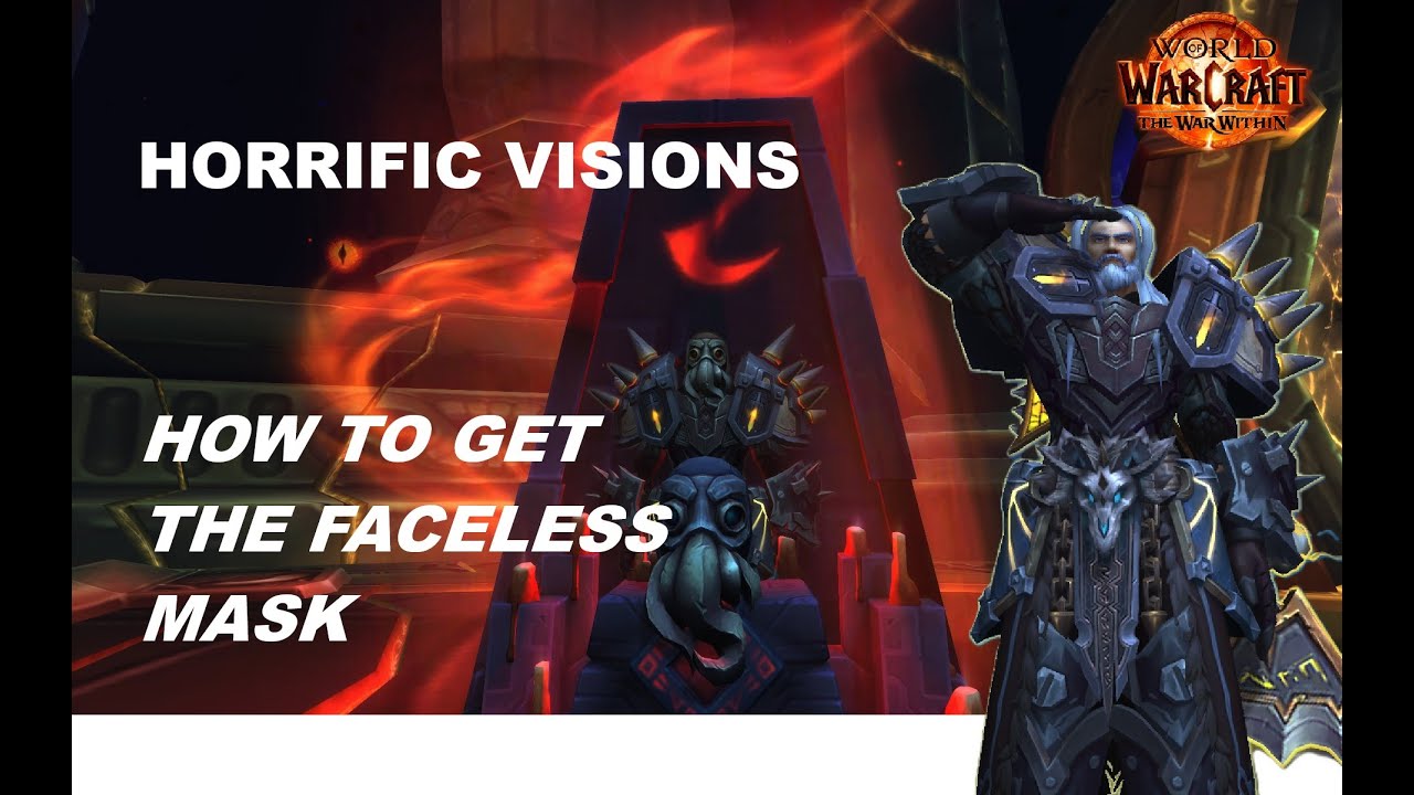 How to get the Faceless Mask in Horrific Visions - YouTube