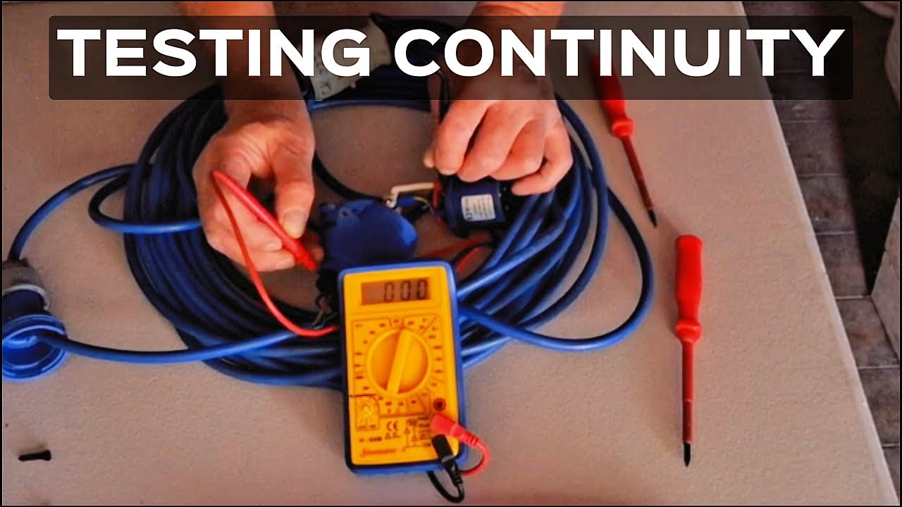 How To Test Continuity With A Multimeter - YouTube