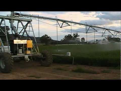 T-L Linear Irrigator - YouTube