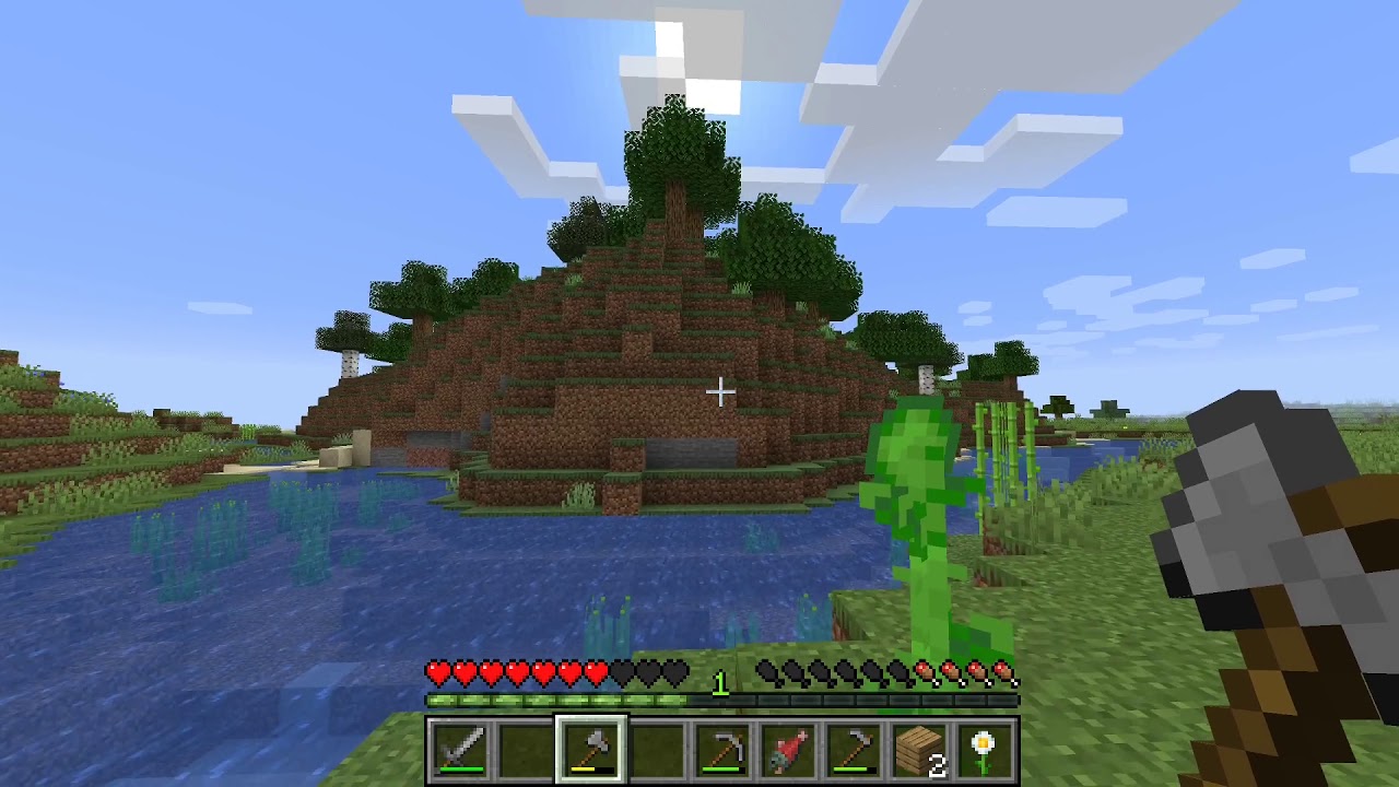 *Trying* to build a house | Minecraft Impossible pt.2 - YouTube