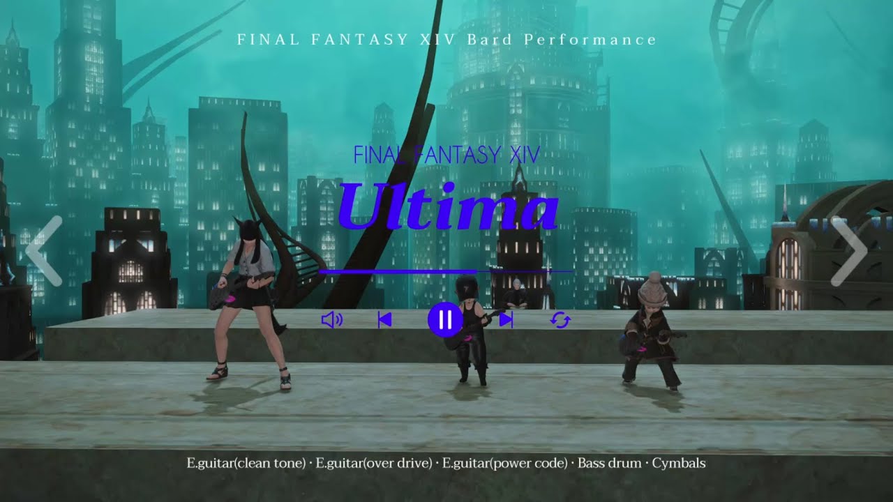FINAL FANTASY XIV Bard Performance - Ultima (FF XIV) - YouTube