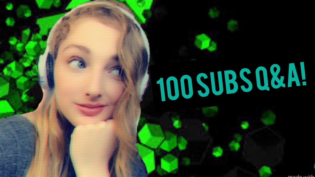 100 Subs Live Stream Q&A Gaming - YouTube