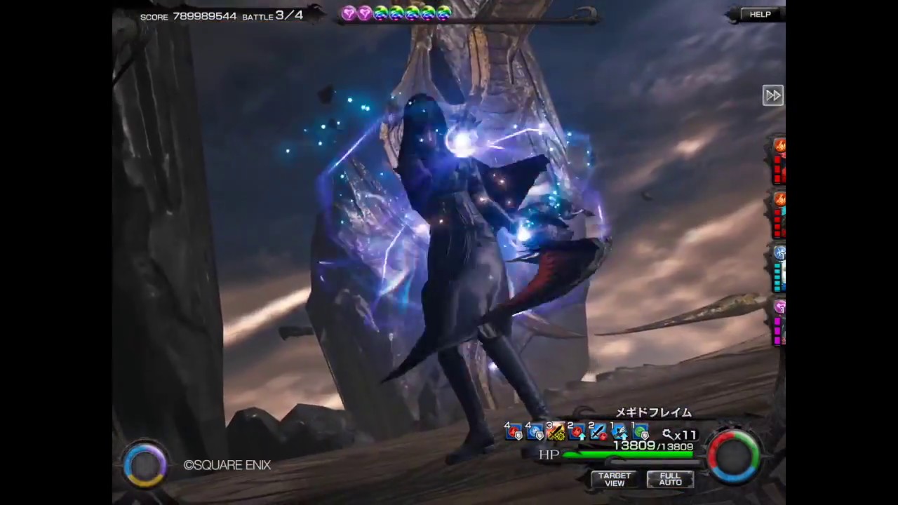 【メビウスFF】虹アビなしEW2 11-8（ブリドラ アレキ vs オリジン サンタ） - YouTube