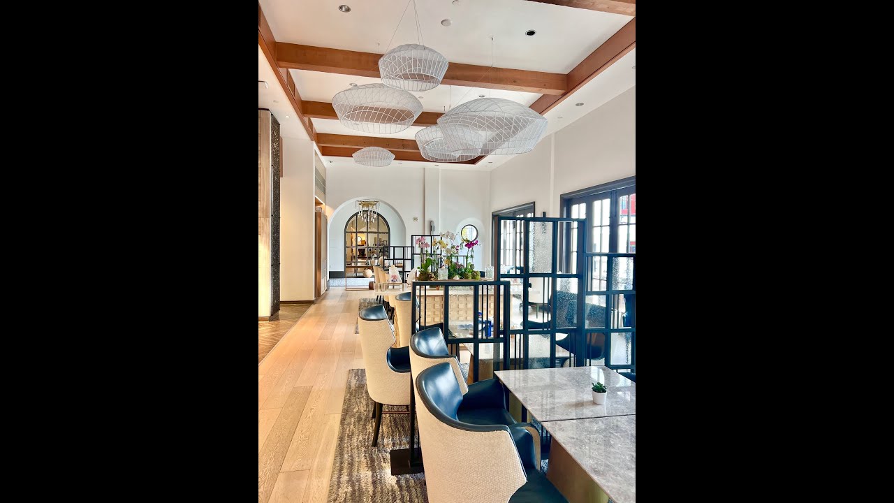 Tour The Ritz-Carlton Bacara, Santa Barbara Club Lounge - YouTube