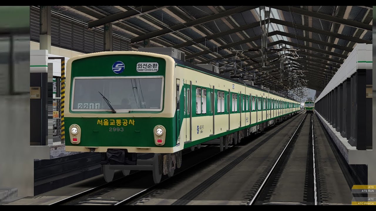 OpenBVE - Seoul Metro Line 2 (Outer Circle) - YouTube