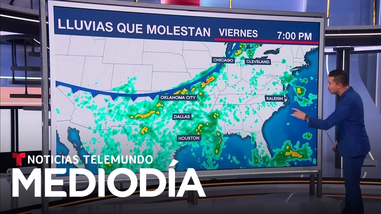 Pronostican lluvias en varias partes del país para el fin de semana ...