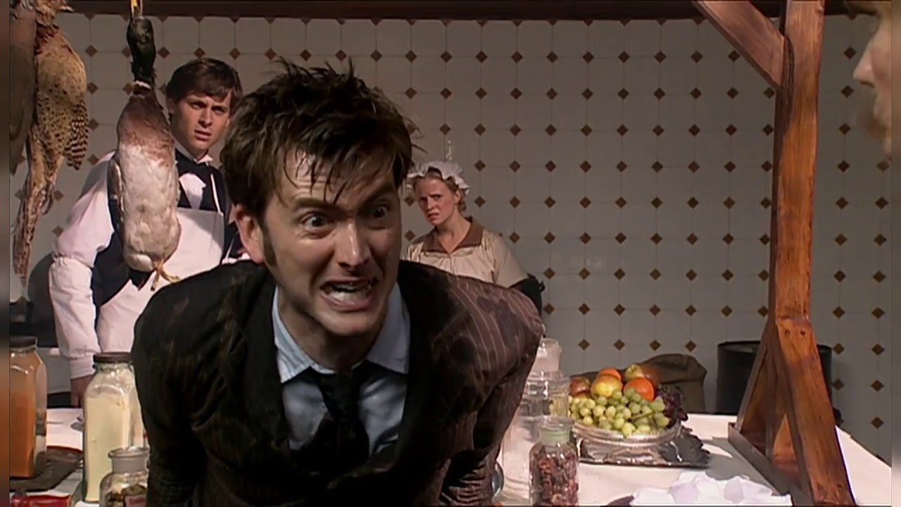 The Doctor Gets Poisoned | The Unicorn And The Wasp | Doctor Who - YouTube