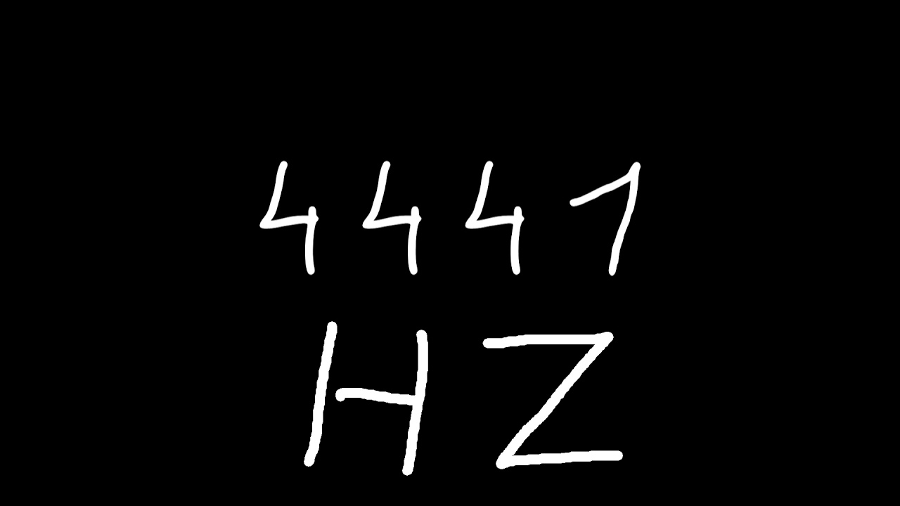 4441 hz - YouTube