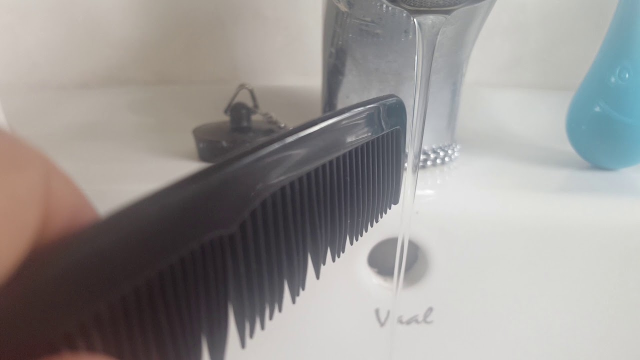 Comb and Water Static Electricity Eperiment - YouTube