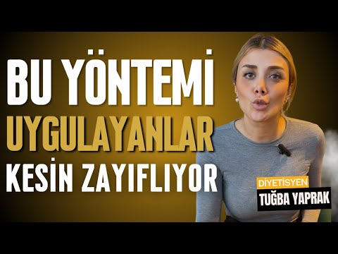 2 ANA ÖĞÜN İLE YAĞ YAKICI ZAYIFLAMA - DİYETİSYEN TUĞBA YAPRAK