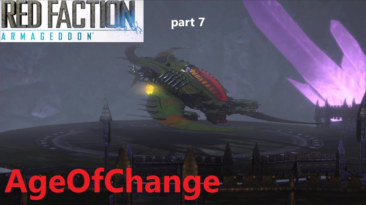Red Faction Armageddon part 7 PLANES TRAINS AND WALKERS - YouTube