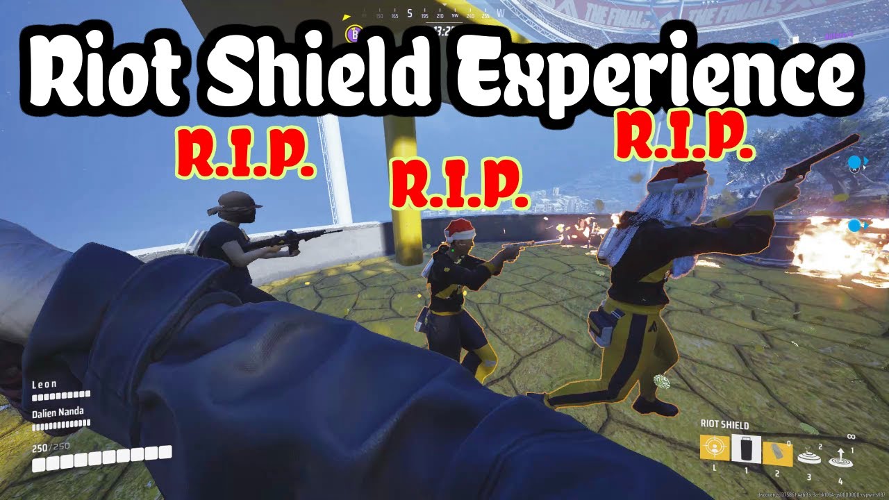 THE FINALS Riot Shield Guide, Tips, Tricks and Highlights with Actual ...