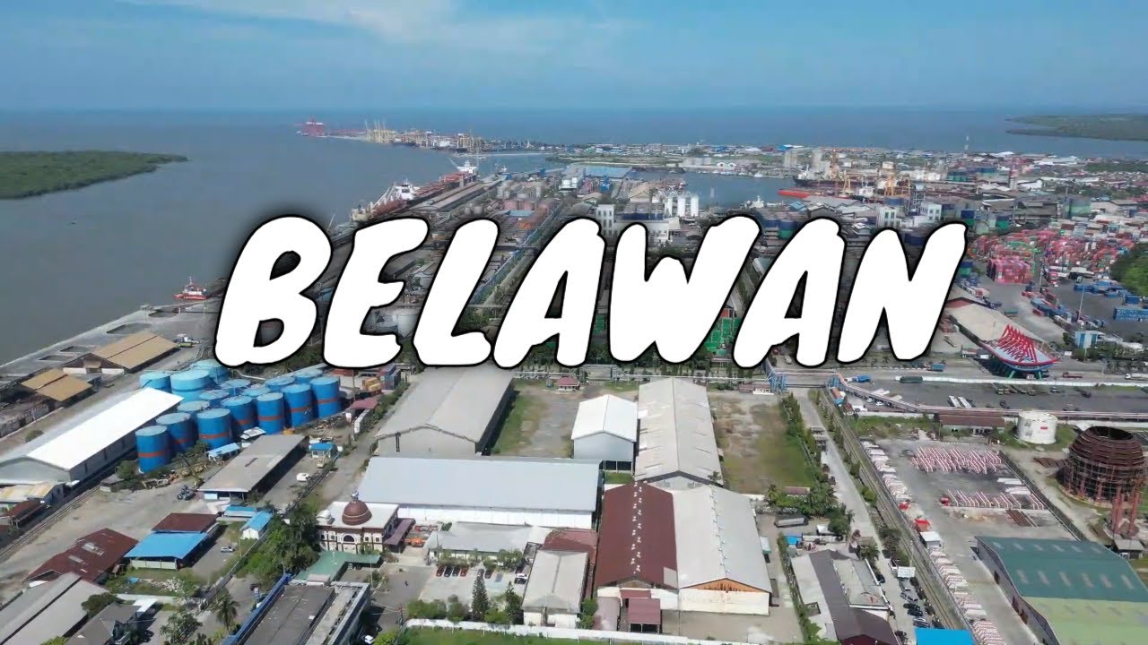 Jelajah Pelabuhan Belawan Medan: Drone View Terbaru! - YouTube