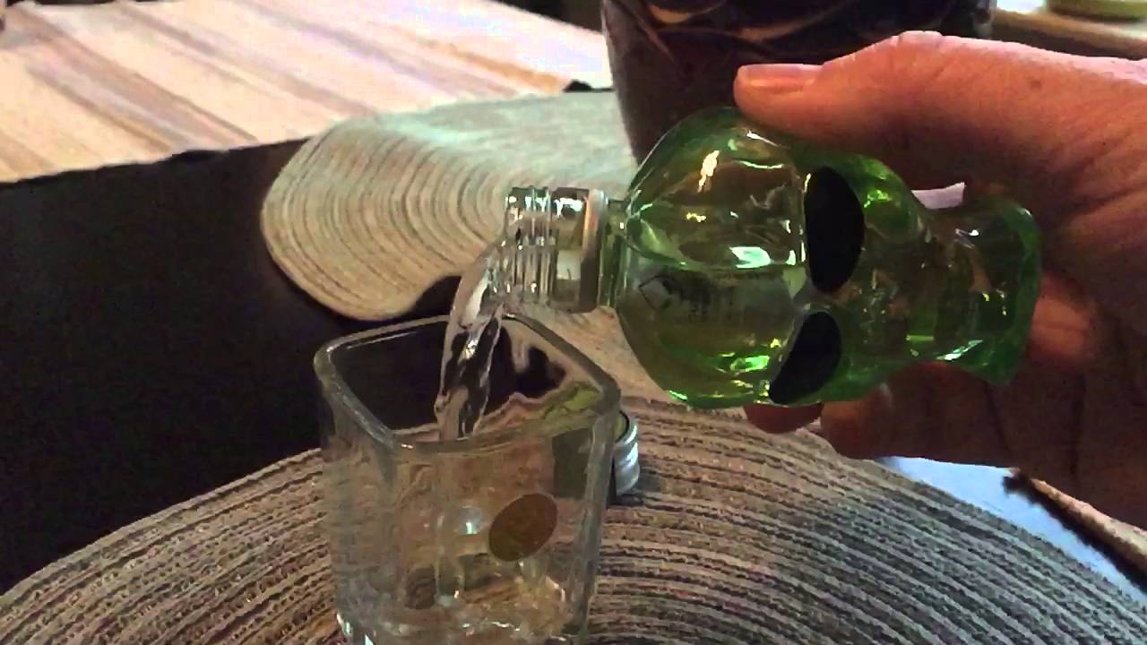 Outer Space (Alien Head) Vodka - YouTube