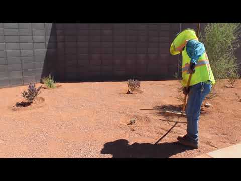 Decomposed Granite Installation With A Natural Look - YouTube