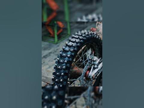 Резина для зимы #эндуро #эндурокросс #мотоцикл #мото #кросс #прохват # ...